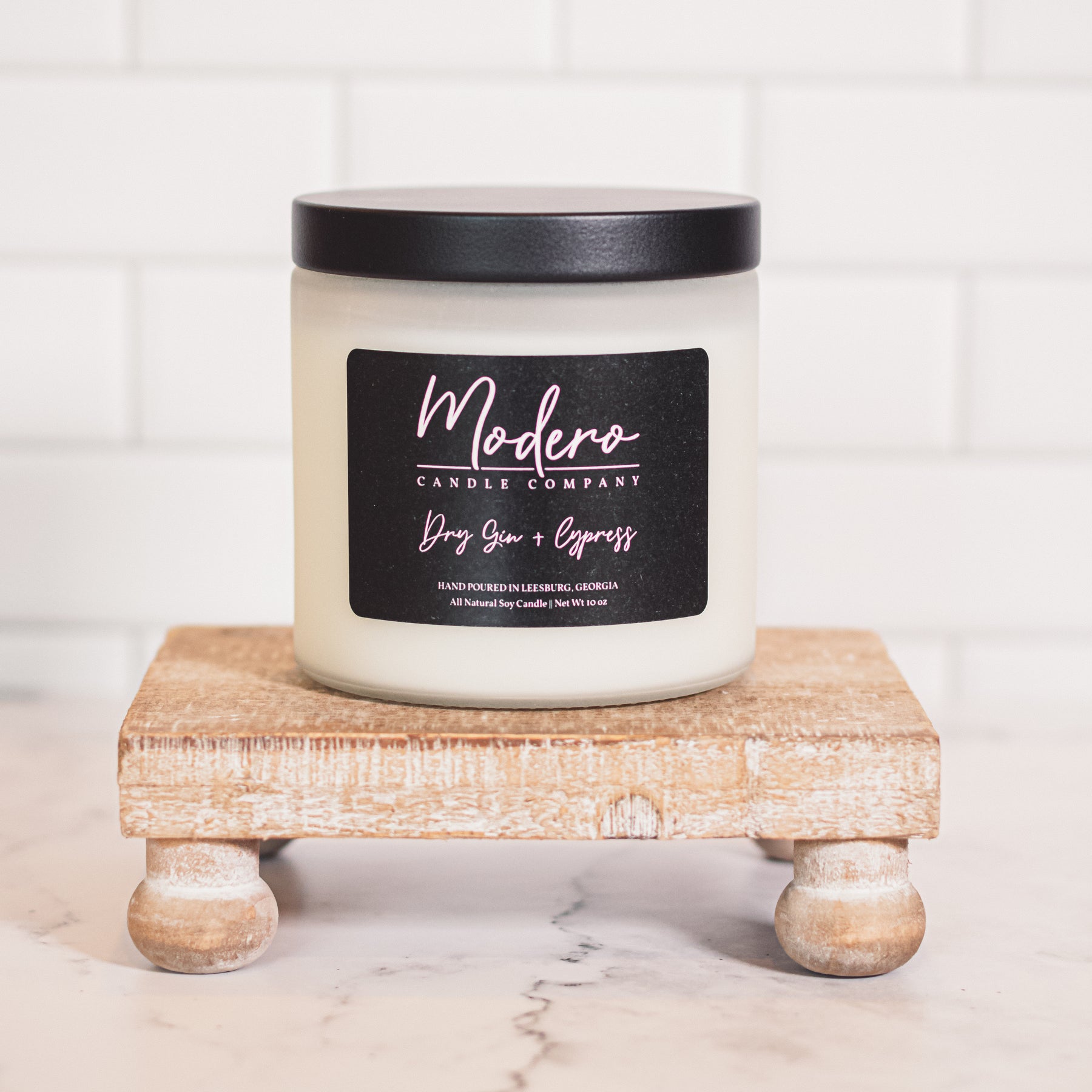 Dry Gin + Cypress – Modero Candle Company